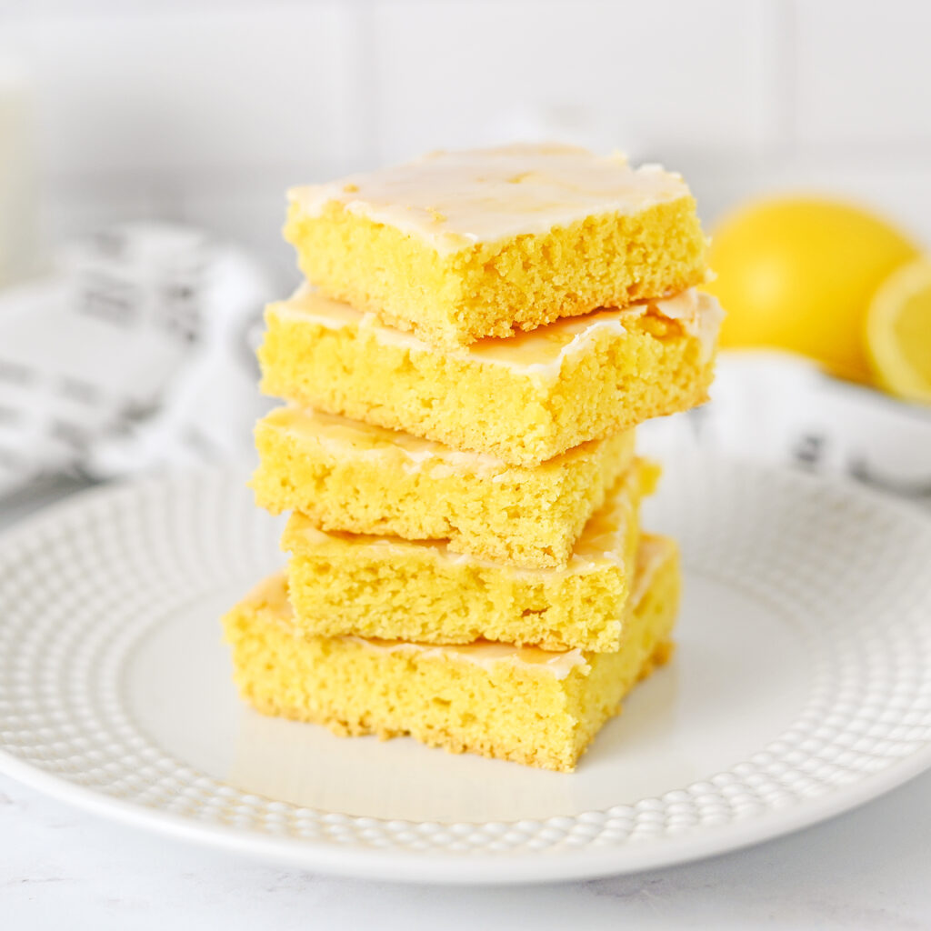 Cake Mix Lemon Bars Recipe - Making Mom Magic