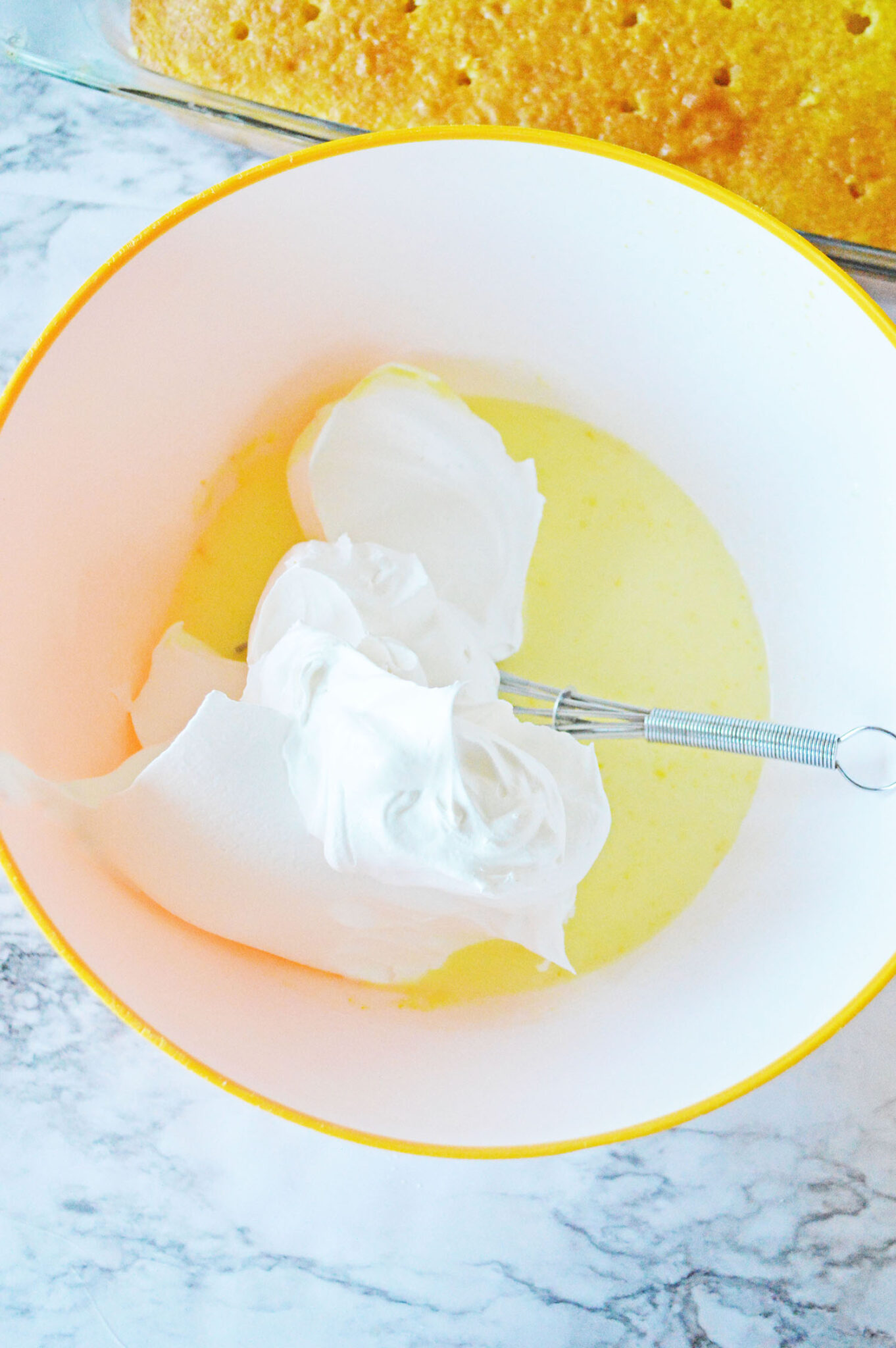 Lemon Jello Poke Cake Recipe - Making Mom Magic